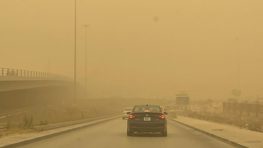 Sand storms strike eastern and southern Libya and raise the state of ...